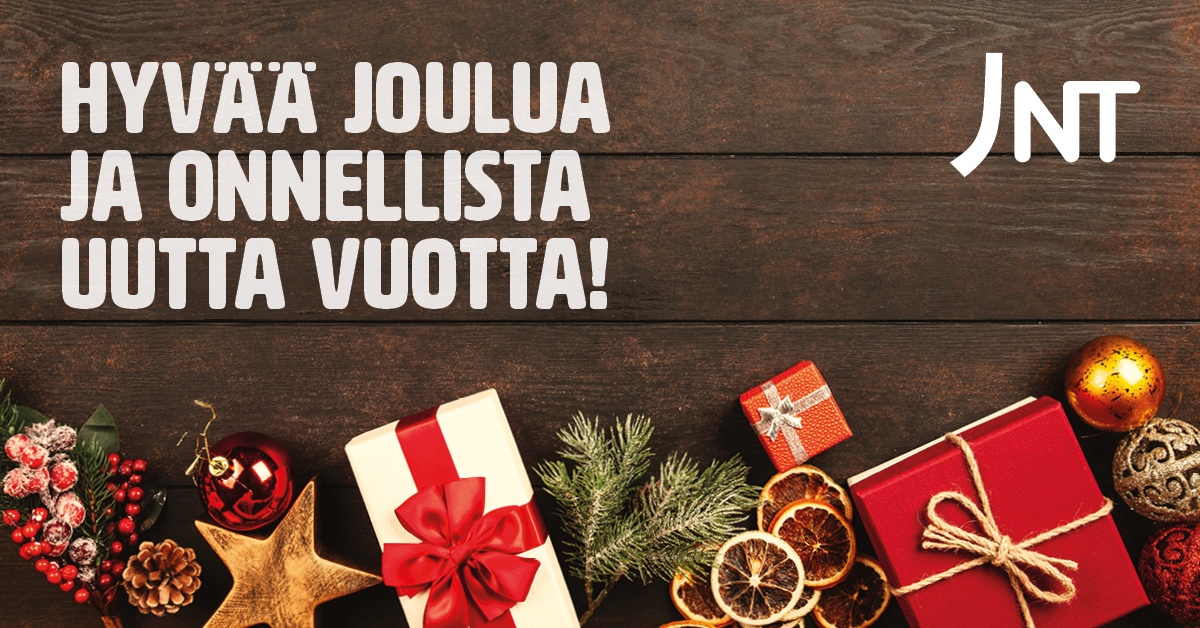 Joulun ja uudenvuoden aukioloajat - JNT
